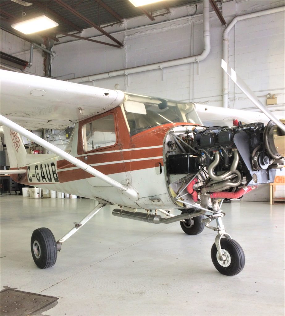 Cessna 152 exhaust - Echappements Chabord