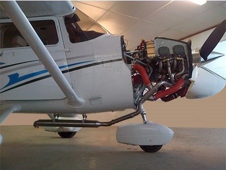 Cessna 172 180 ch Exhaust - Echappements Chabord