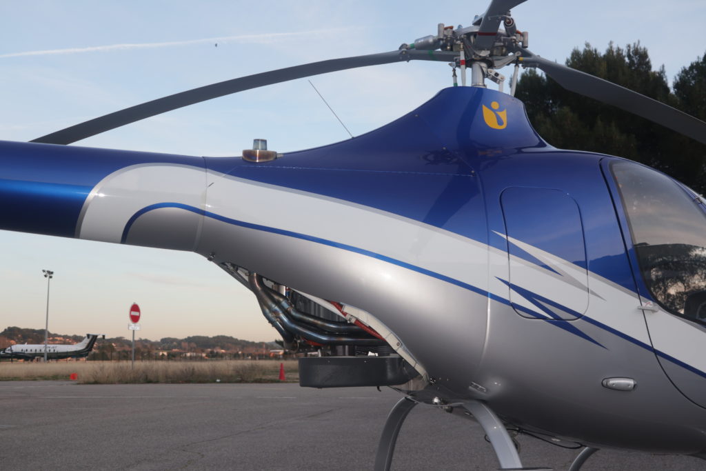 CABRI G2 GUIMBAL helicopter exhaust - Echappements Chabord